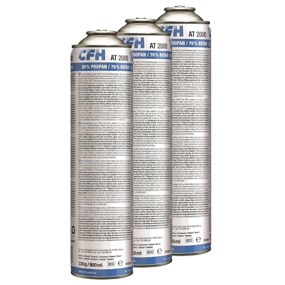 Jetzt zugreifen: 3er Set CFH Gaskartuschen - Power für Deine Geräte ...